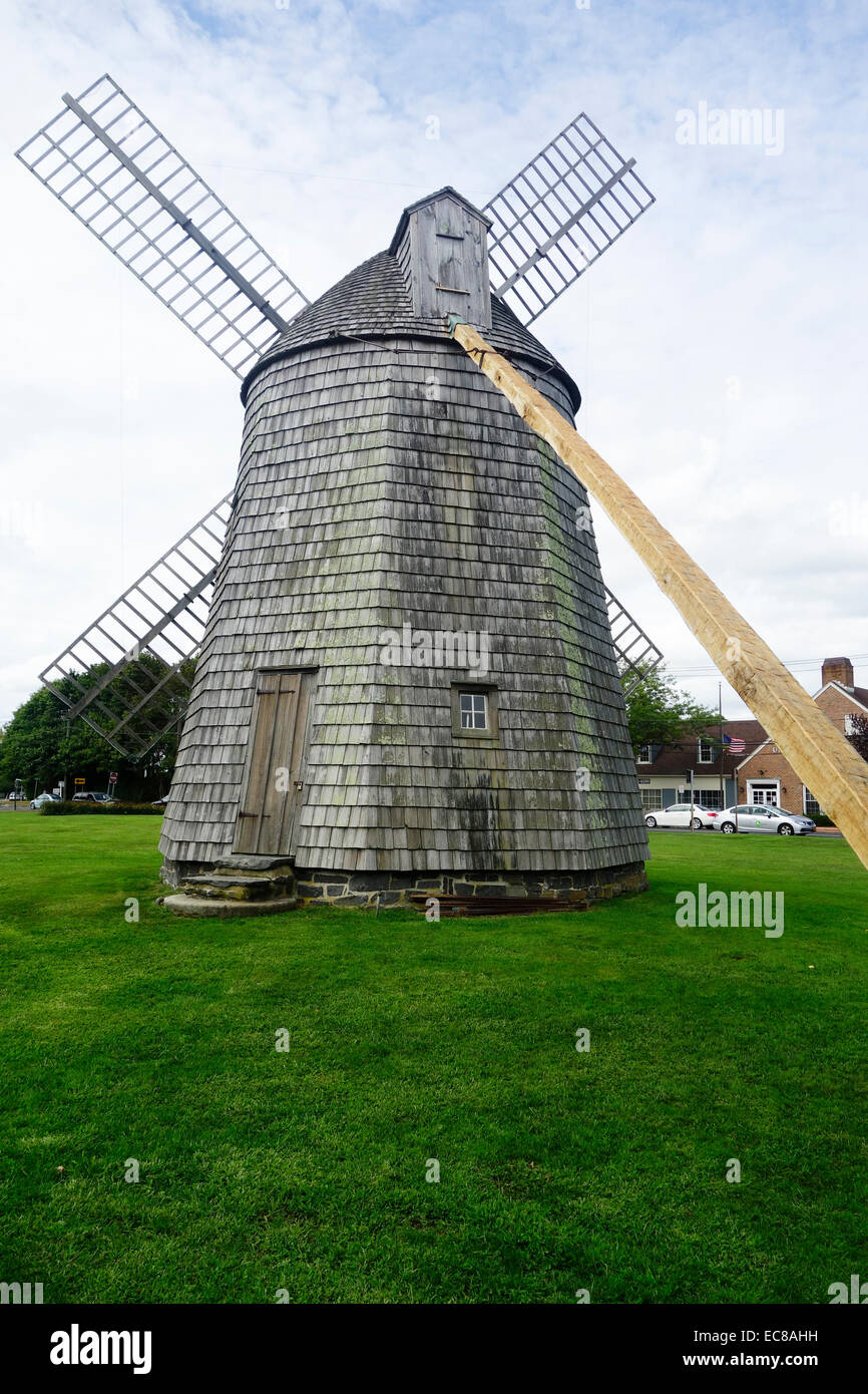 windmill at Water Mill Southhampton Long Island NY Stock Photo - Alamy