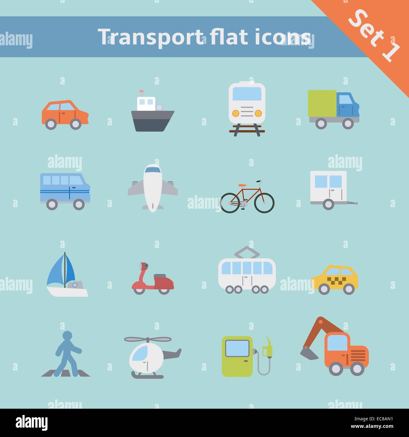 Bus pedestrian Stock Vector Images - Alamy