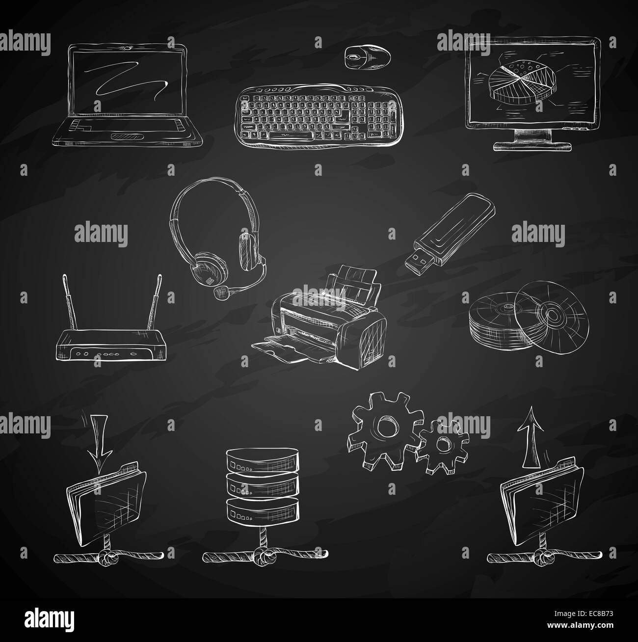 Hand on ch Stock Vector Images - Alamy