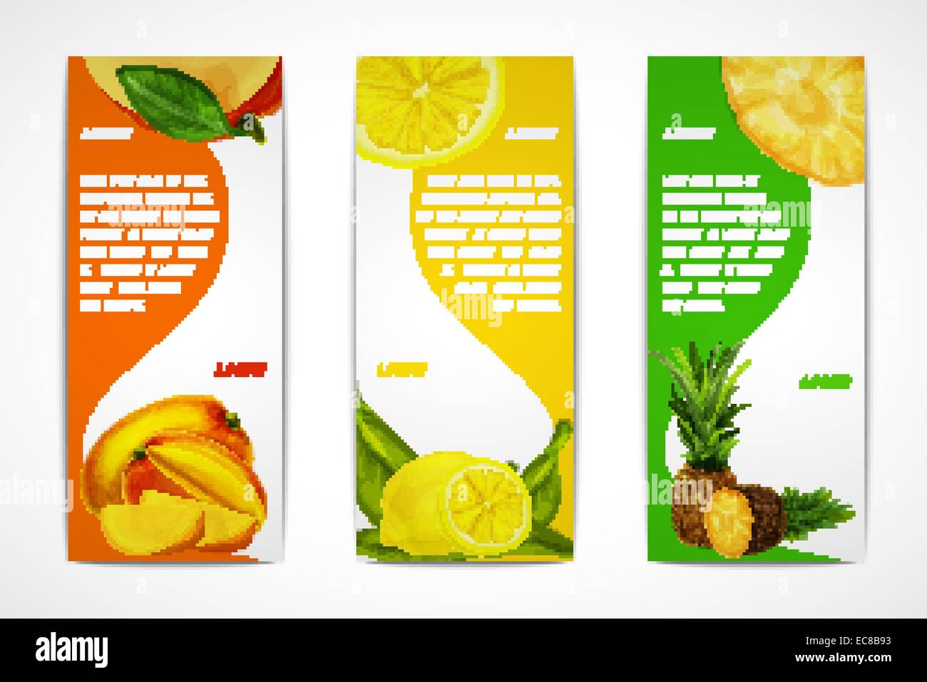 Mango vertical Stock Vector Images - Alamy