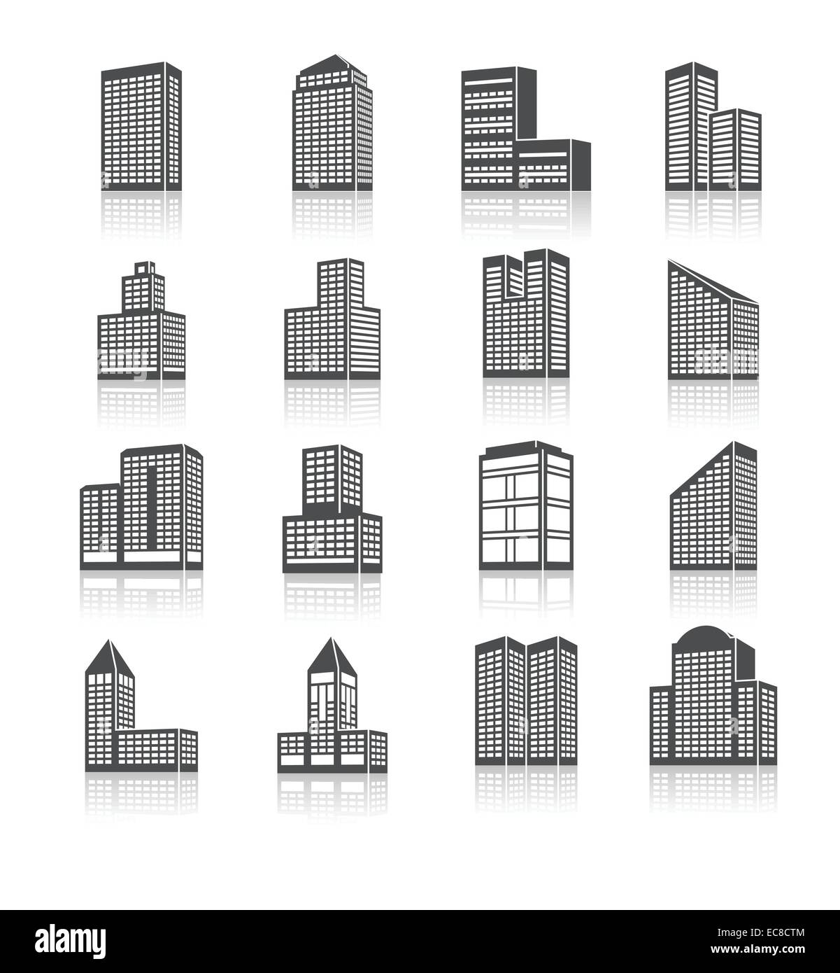 Edifice vector vectors hi-res stock photography and images - Alamy