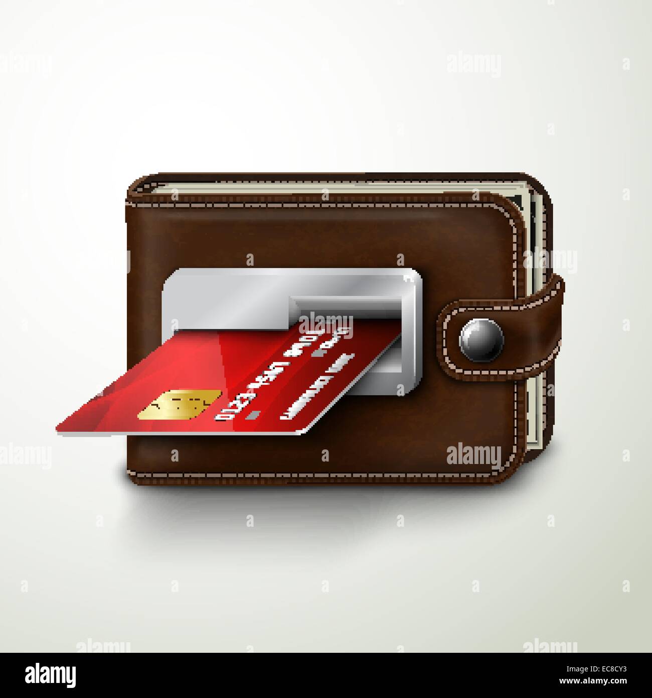 Atm card slot Stock Vector Images - Alamy