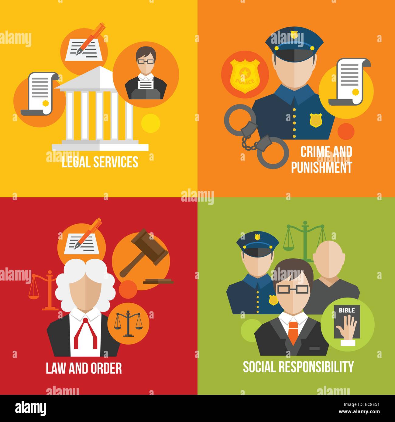 Legal services crime and punishment law and order social responsibility ...