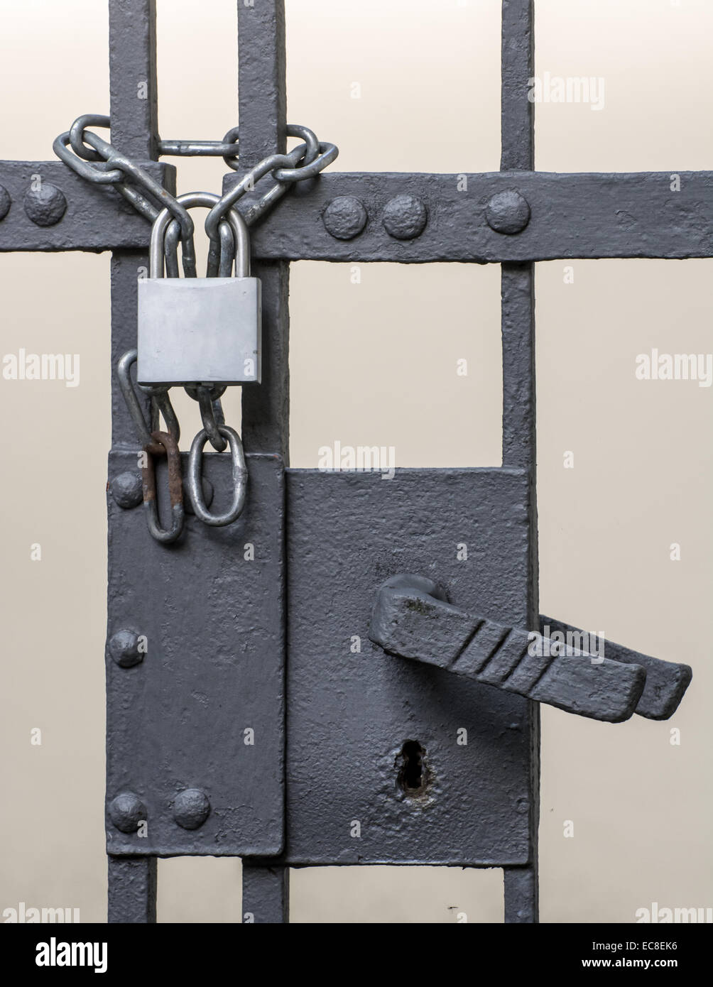Prison Door Lock High Resolution Stock Photography and Images - Alamy