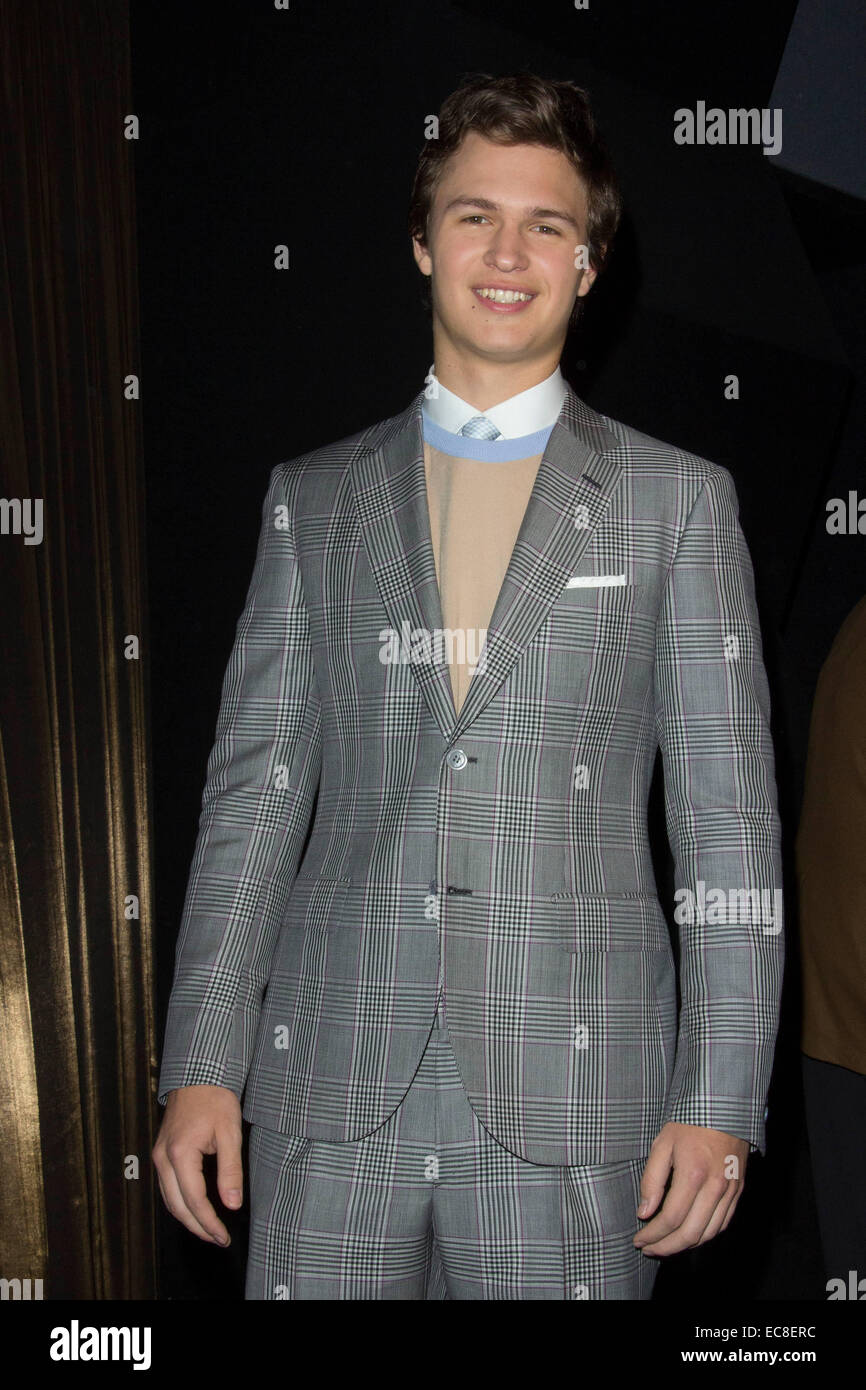 Los Angeles, California, USA. 10th Dec, 2014. Ansel Elgort attends 21st ...