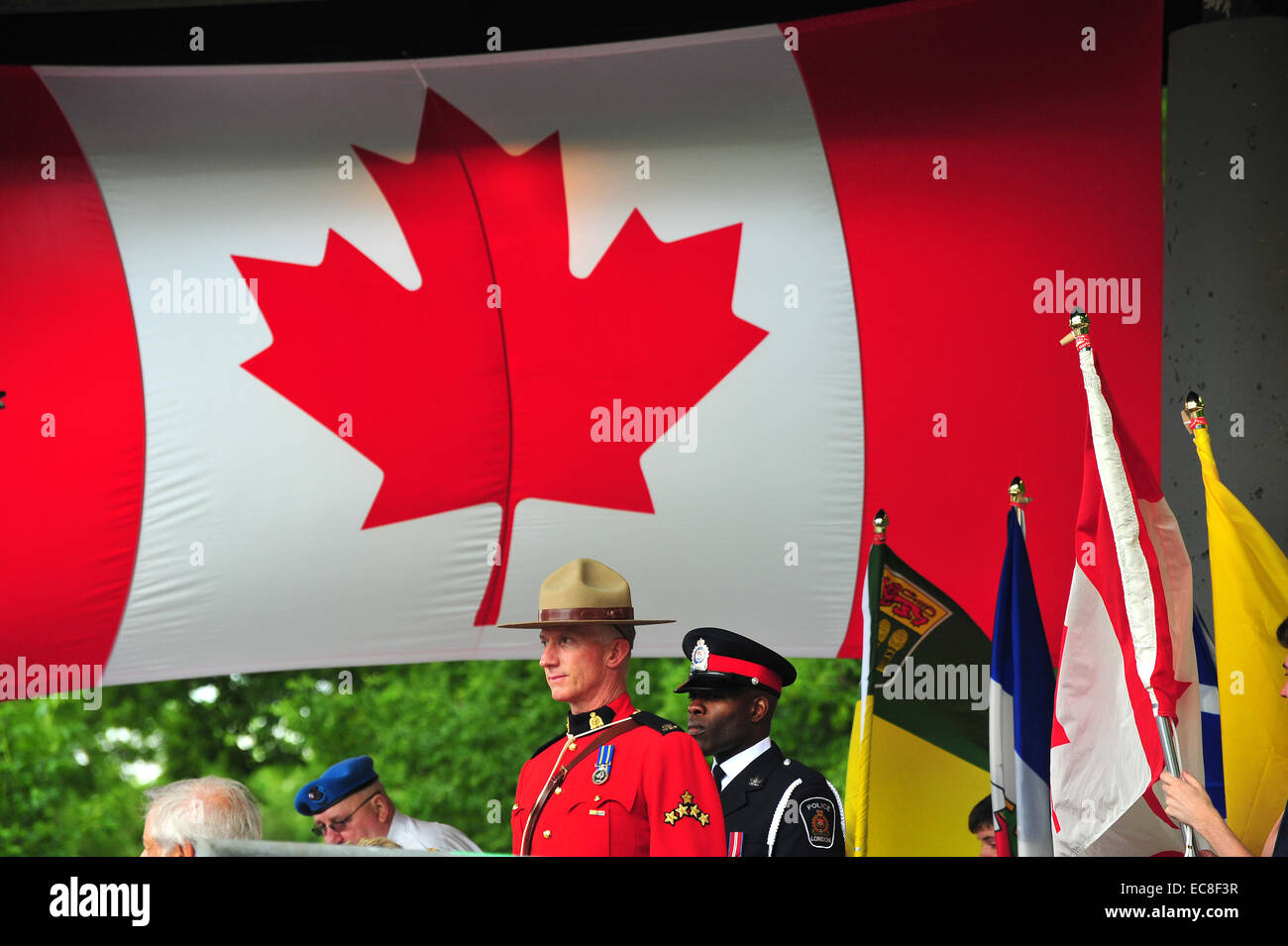Rcmp flag hi-res stock photography and images - Alamy