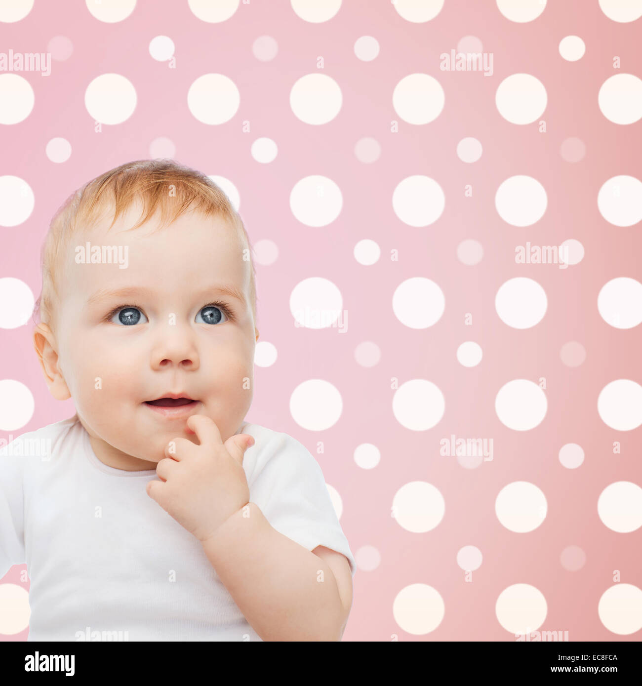 Baby girl face hi-res stock photography and images - Alamy