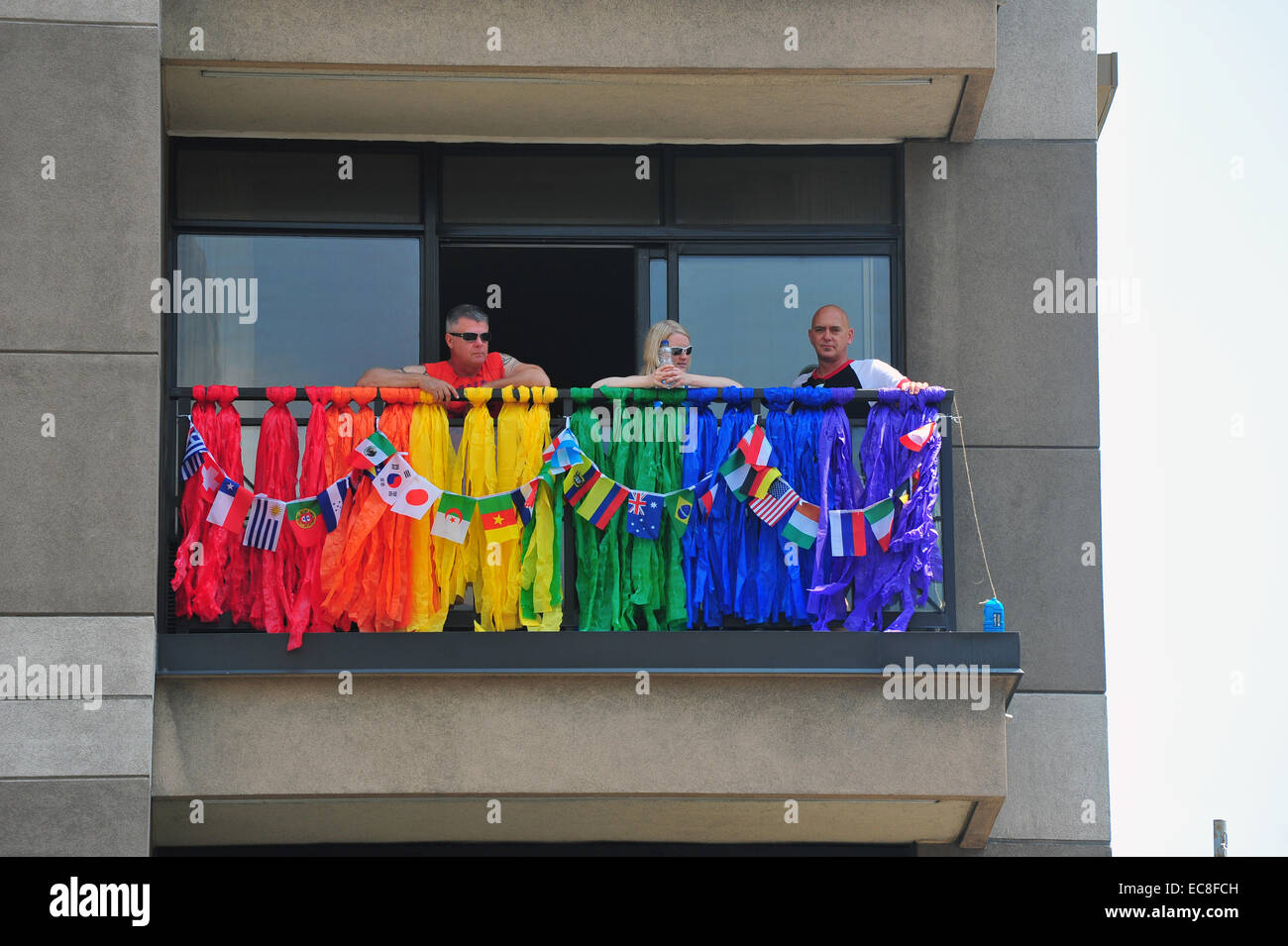 Toronto pride flags hi-res stock photography and images - Alamy
