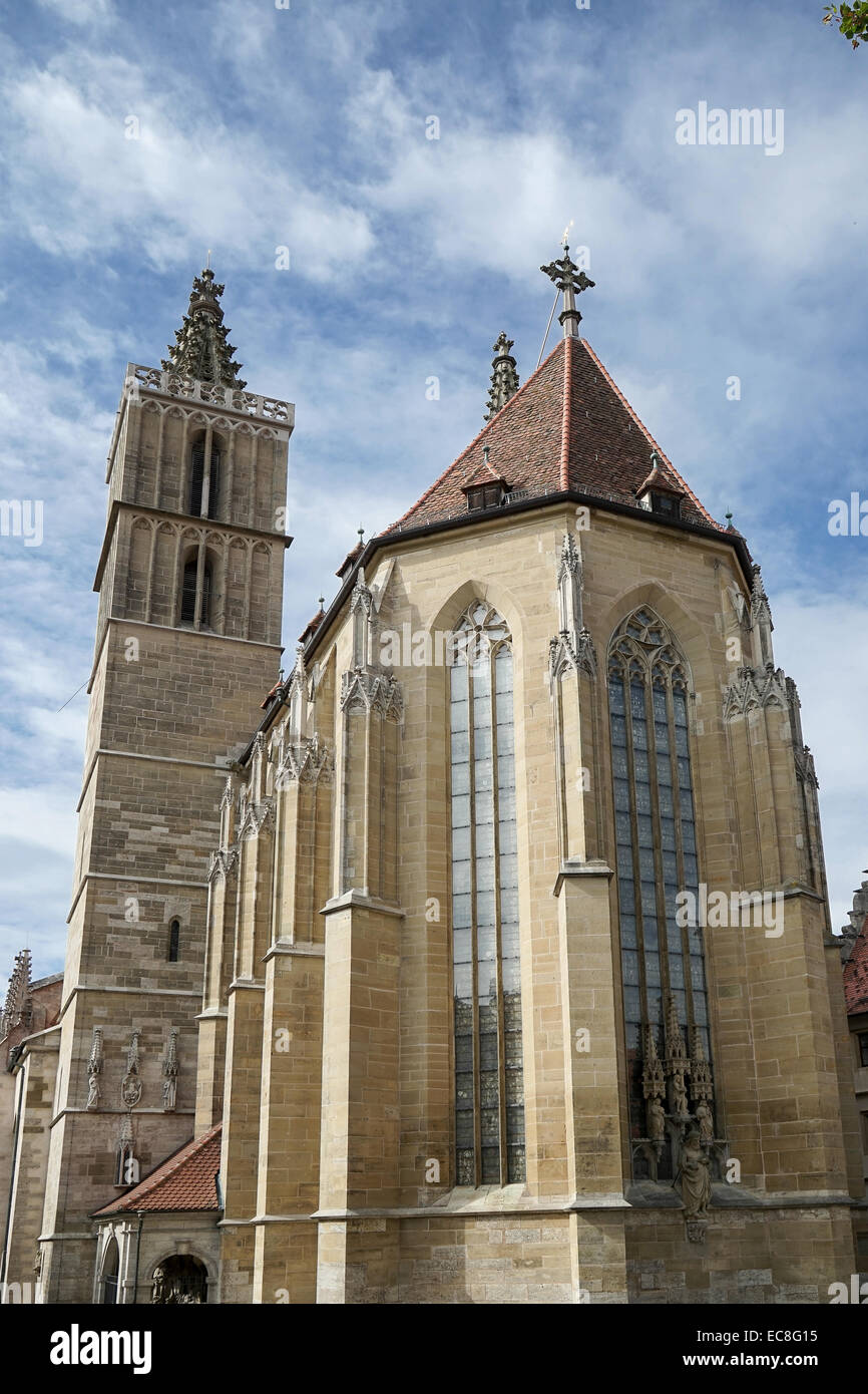 St james church in rothenburg hi-res stock photography and images - Alamy