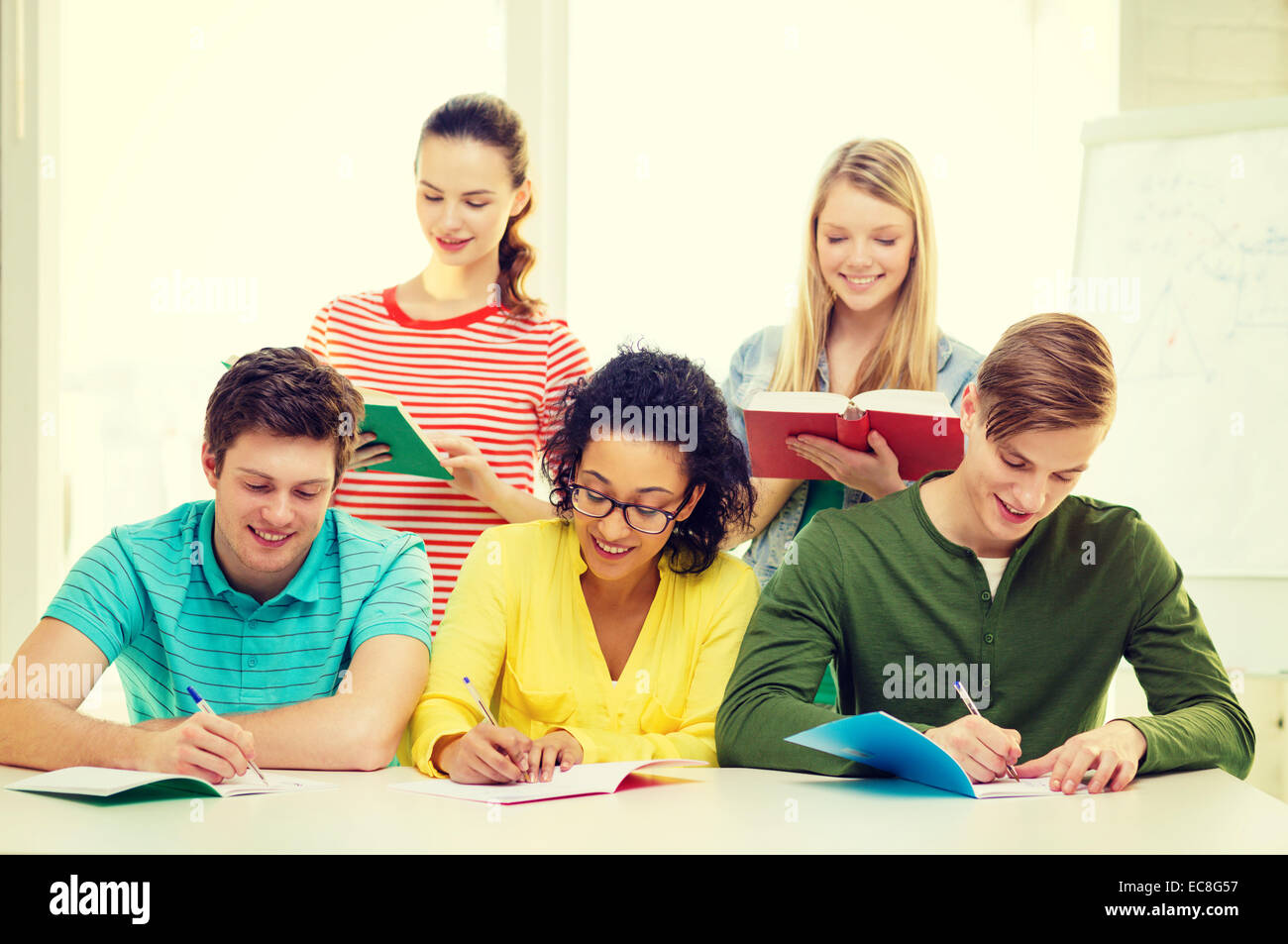 High school books hi-res stock photography and images - Alamy