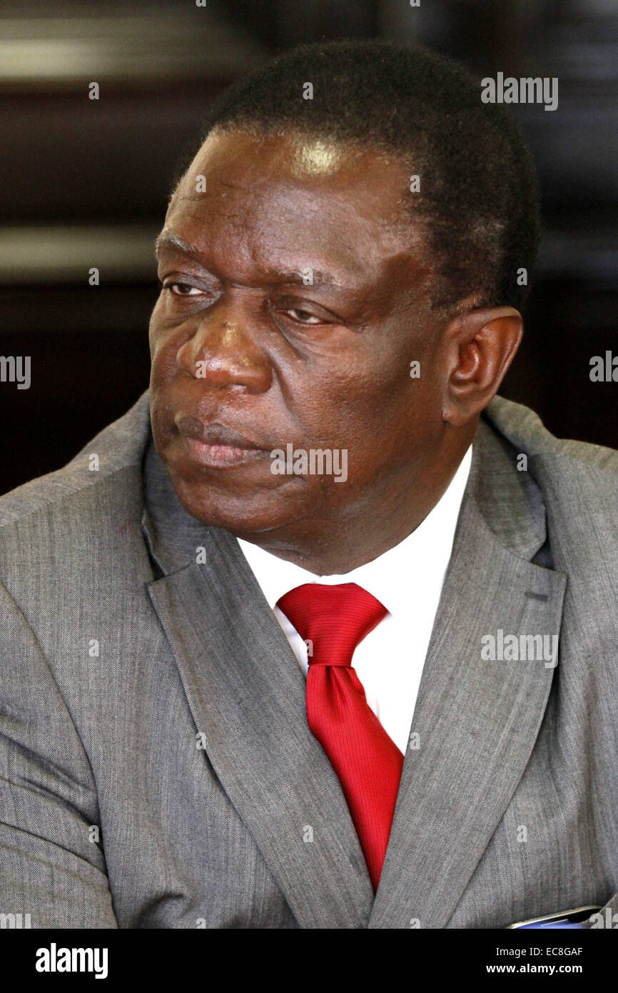 Harare, Zimbabwe. 16th July, 2014. This file photo shows Emmerson ...
