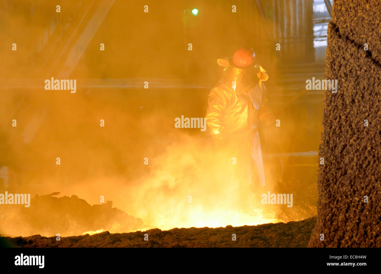 Industrial factory man in helmet hi-res stock photography and images ...