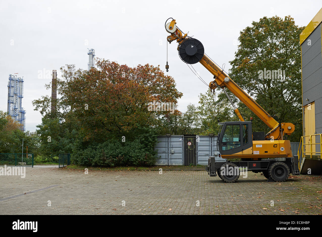 Industrial estate Gelsenkirchen-Horst Germany Stock Photo - Alamy