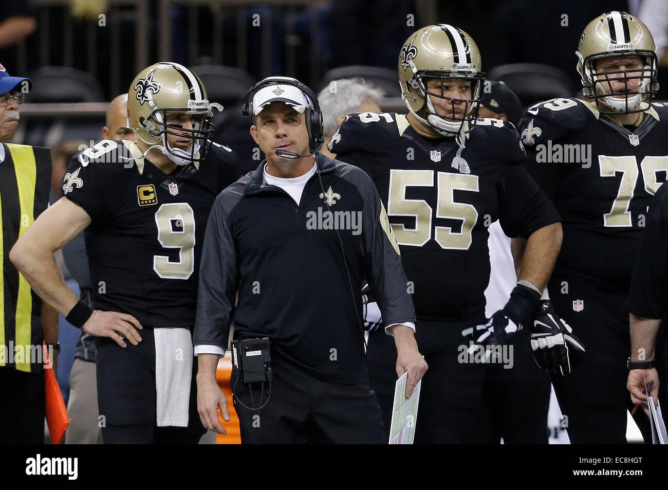 New Orleans, LA, USA. 7th Dec, 2014. New Orleans Saints head coach Sean ...