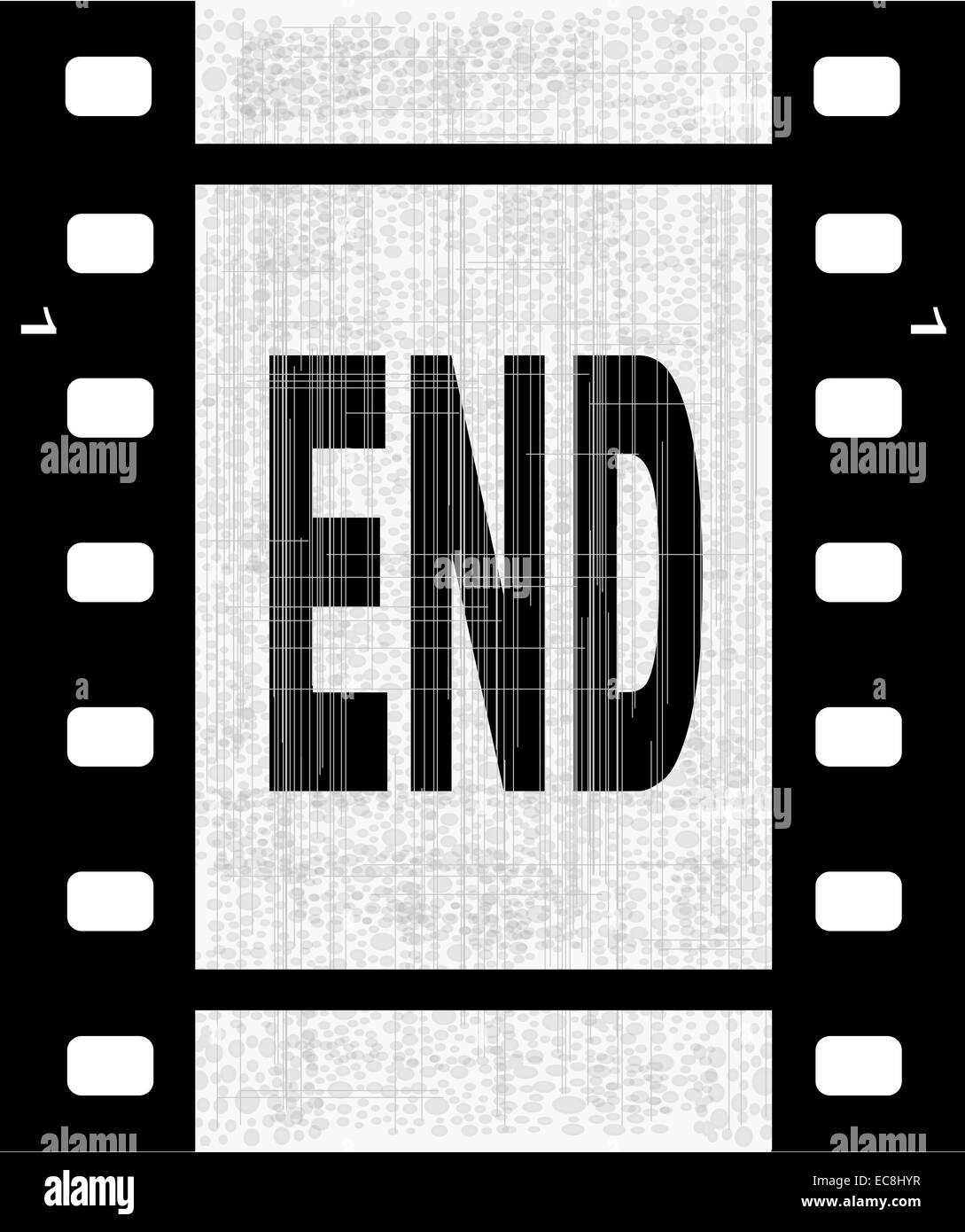 Damaged film texture Black and White Stock Photos & Images - Alamy