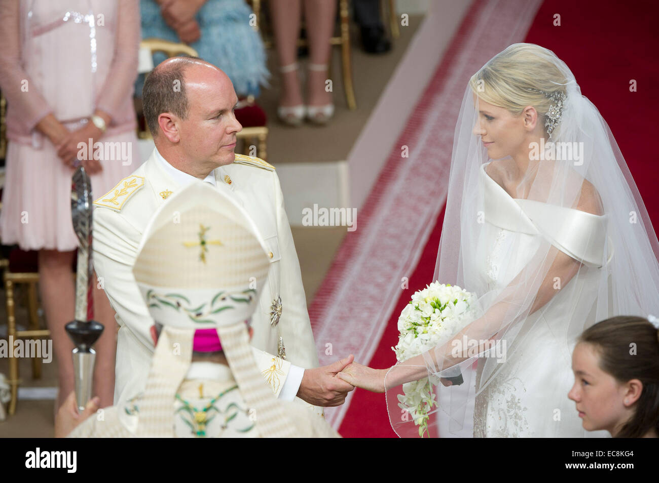 The handout image provided by the Prince's Palace shows Prince Albert ...