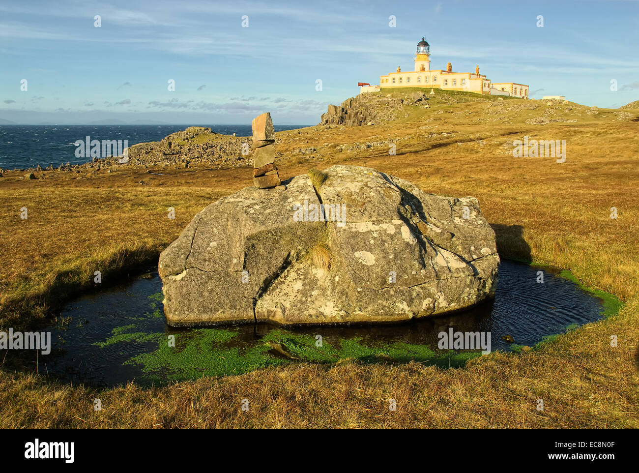 Neist Point Lighthouse on the Isle of Skye, Scotland Stock Photo - Alamy