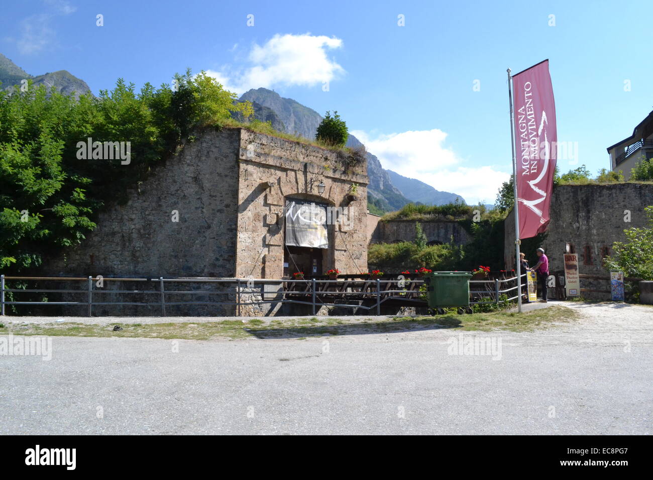 Italian fort , Historic Stock Photo - Alamy
