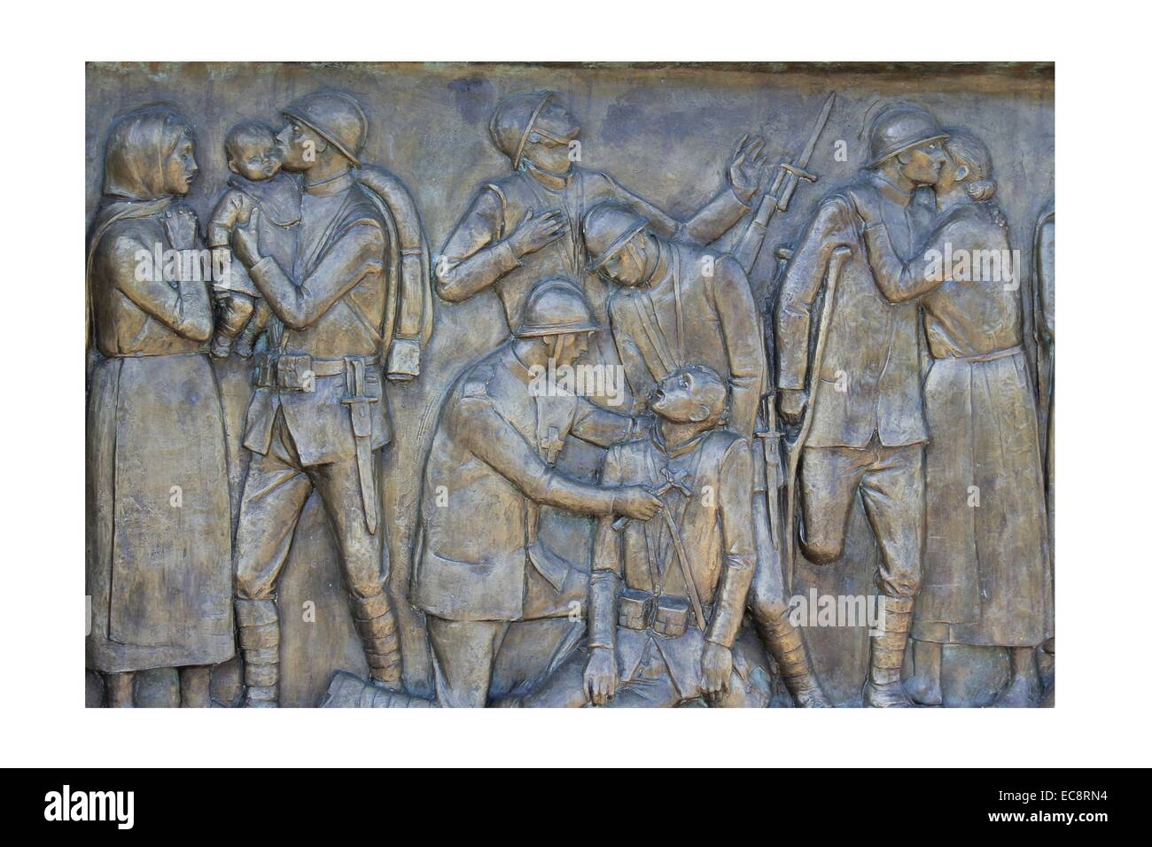 Commemorating the war Cut Out Stock Images & Pictures - Alamy