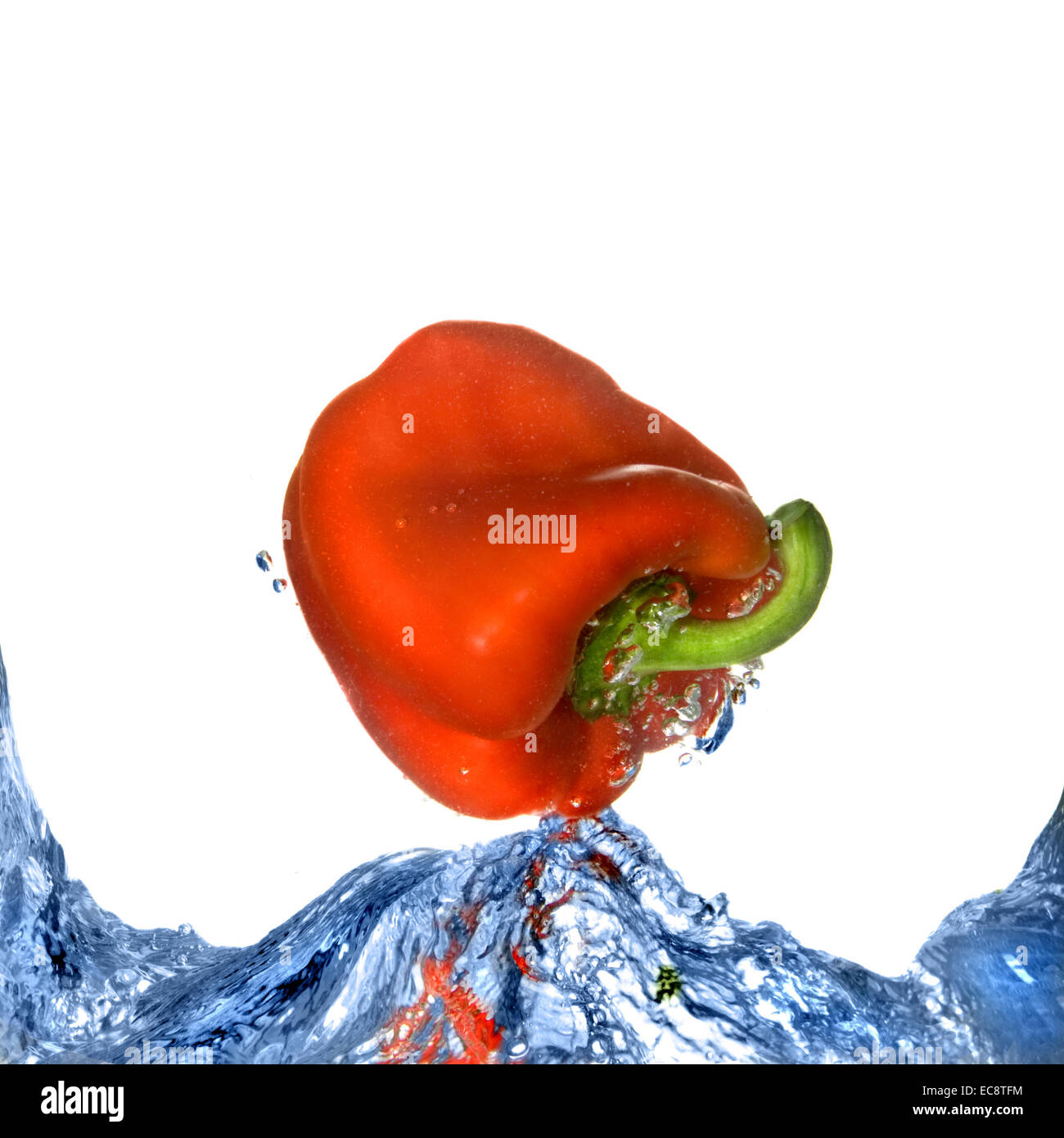 Bellpepper splash hi-res stock photography and images - Alamy