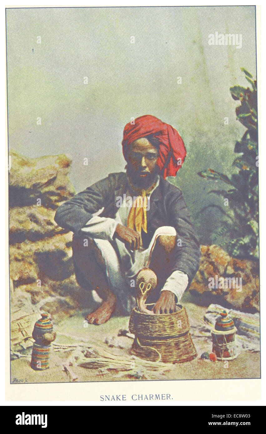 Vintage snake charmer hi-res stock photography and images - Alamy