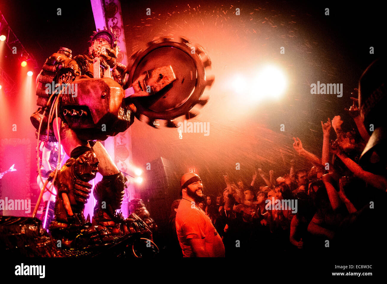 Toronto, Ontario, Canada. 9th Dec, 2014. American thrash metal band ...