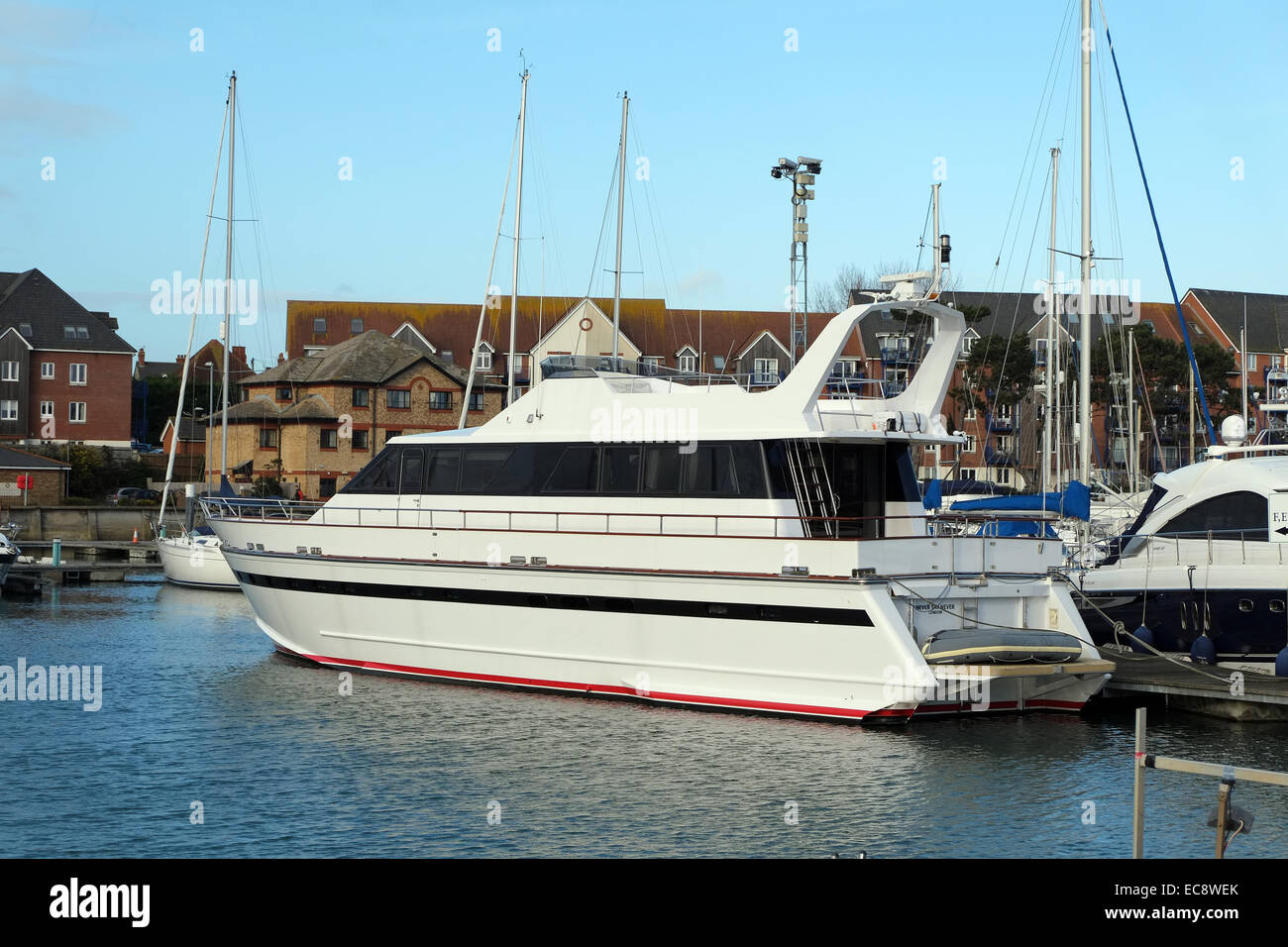 Very expensive and the best in the harbour power boat in Weymouth ...