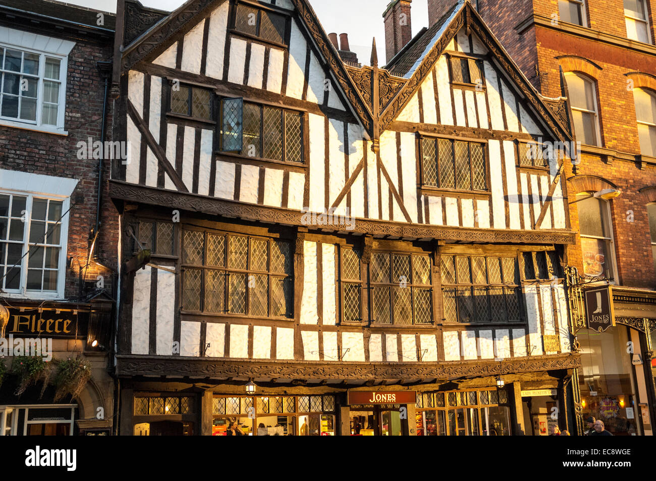 Buildings in the Pavement, York, York, Yorkshire UK Stock Photo - Alamy