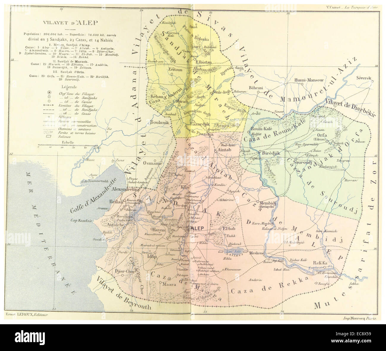Middle east map 1900s hi-res stock photography and images - Alamy