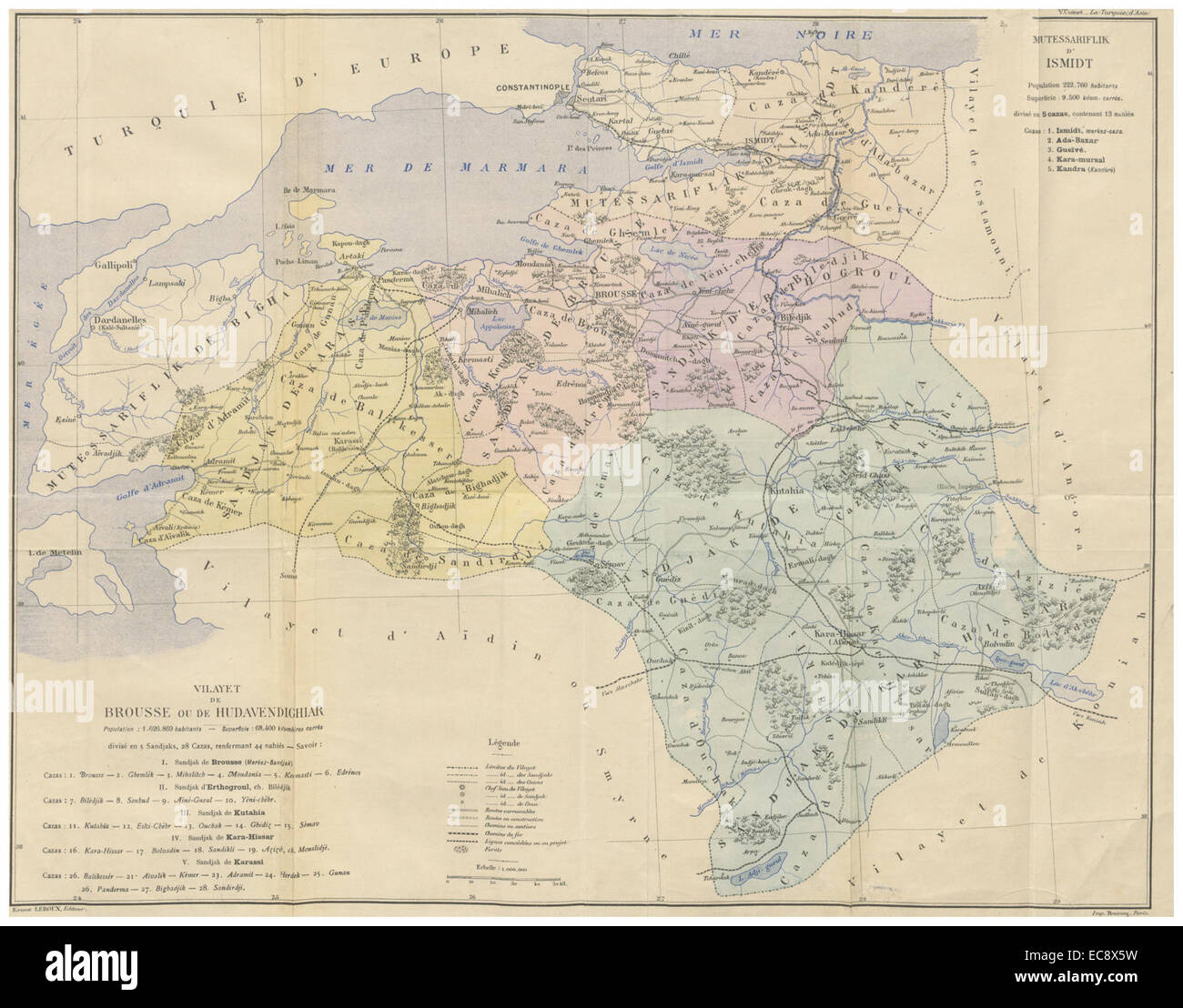 An 1895 work by Cuinet, likely referring to a geographical region ...