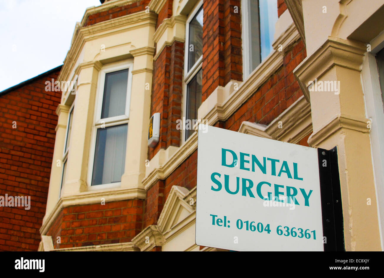 Dental surgery sign Stock Photo - Alamy