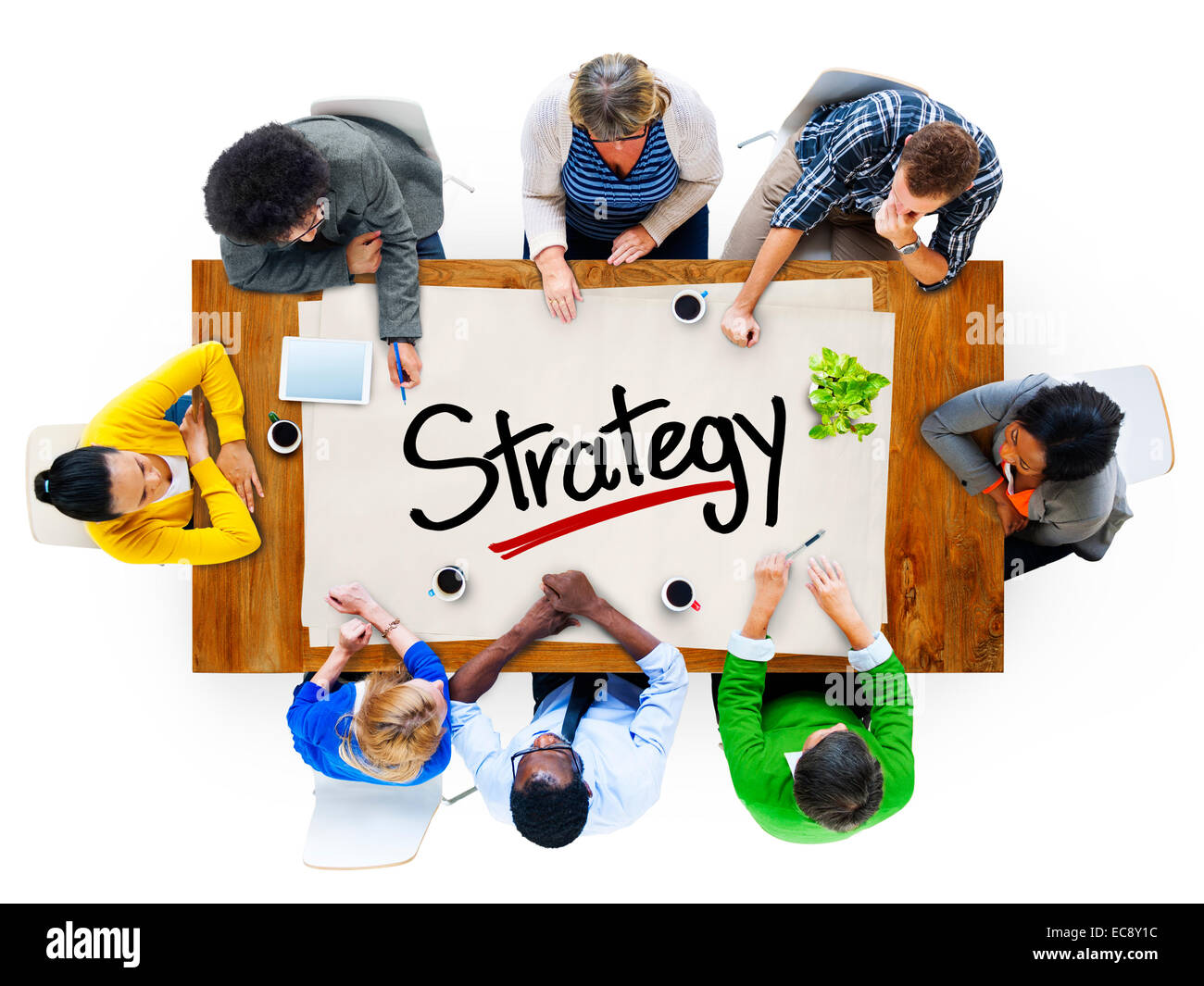 Digital strategy meeting hi-res stock photography and images - Alamy