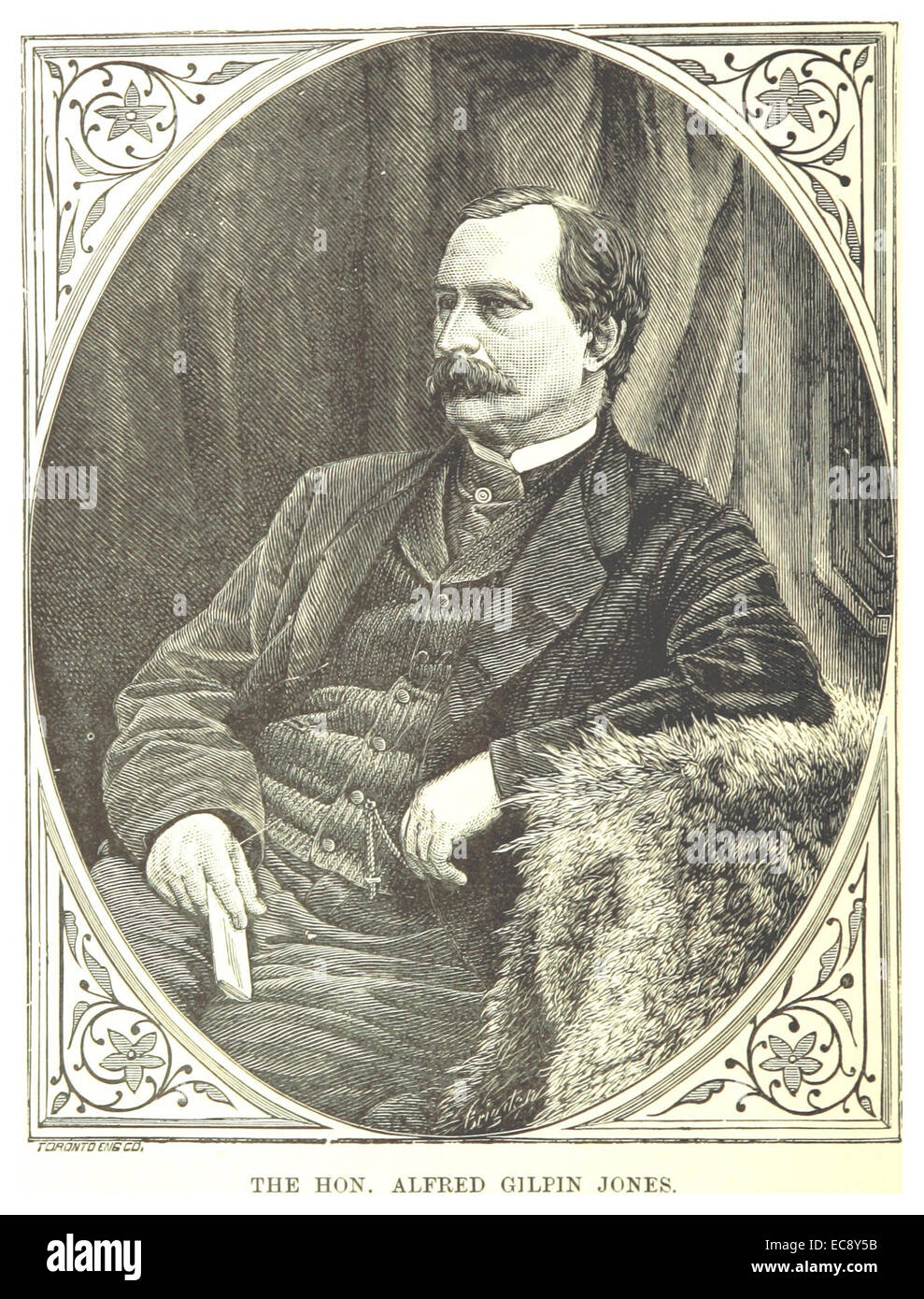 This illustration from the 1881 Dent publication depicts Alfred Gilpin ...