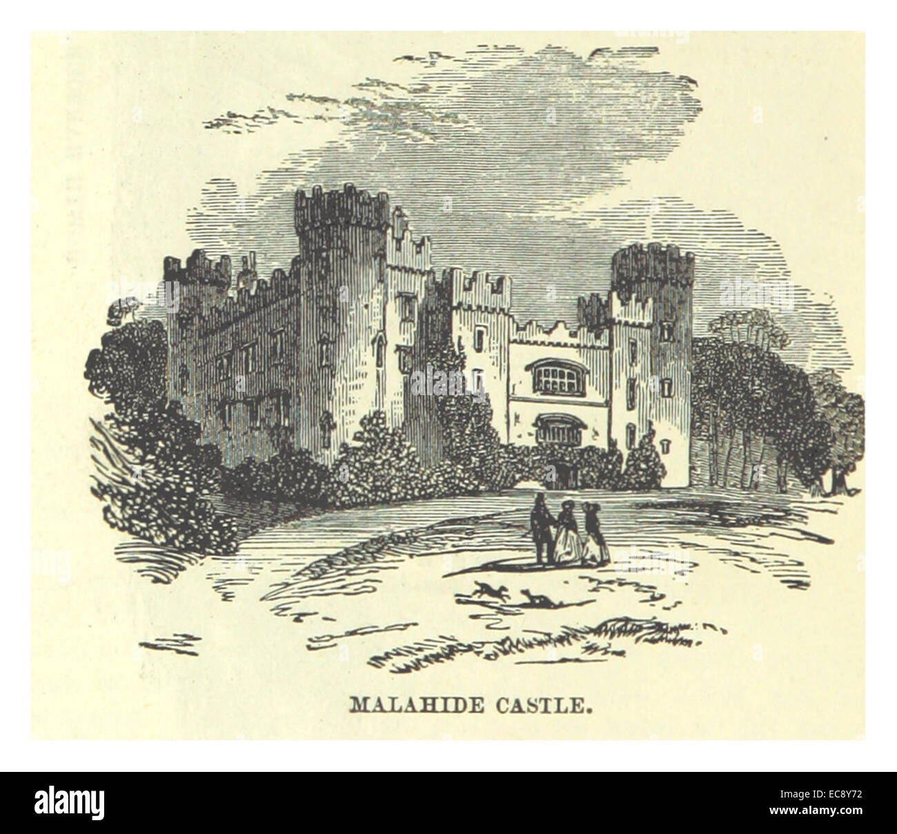 Historic old castle map Cut Out Stock Images & Pictures - Alamy