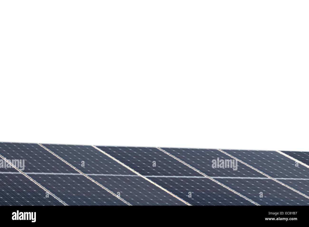 A close up shot of isolated solar panels Stock Photo - Alamy