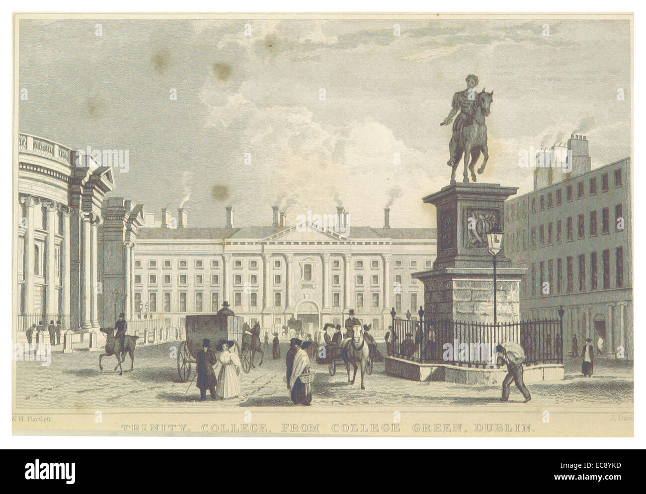 Trinity college dublin illustration hi-res stock photography and images ...