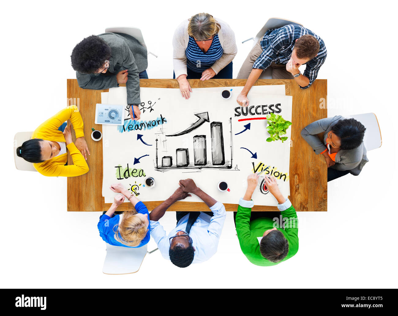 Conference discussing Cut Out Stock Images & Pictures - Alamy