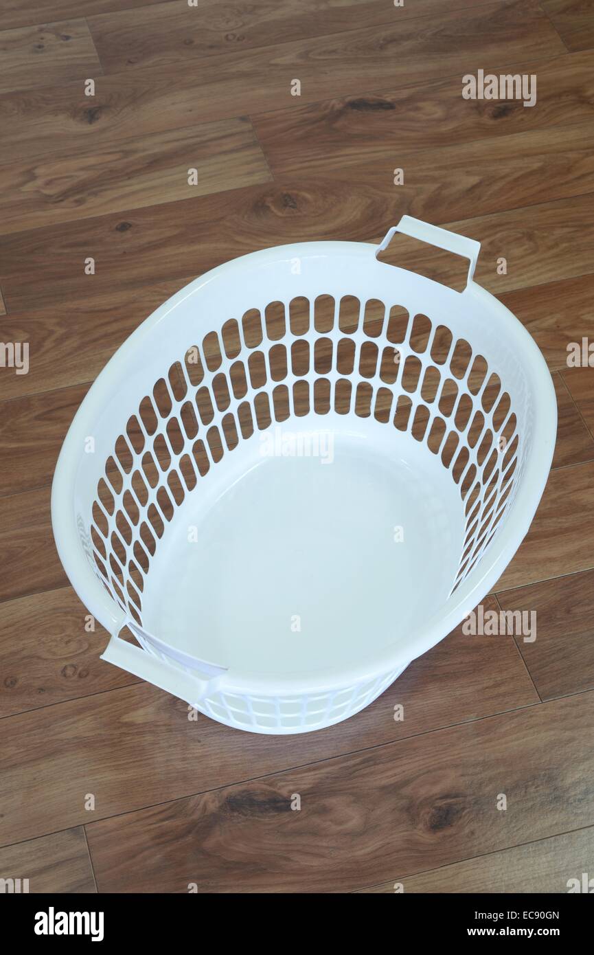 A close up shot of a washing basket Stock Photo - Alamy