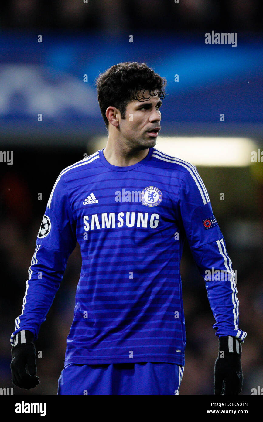 London, UK. 10th Dec, 2014. Champions League Group Stage. Chelsea ...