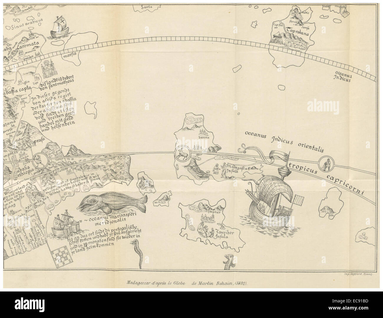 1492 map hi-res stock photography and images - Alamy