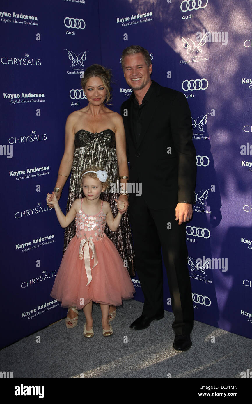2014 Chrysalis Butterfly Ball Featuring: Rebecca Gayheart-Dane,Eric ...