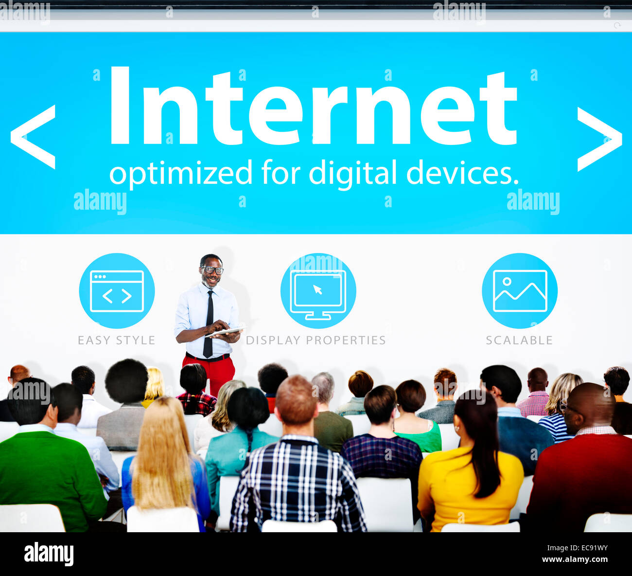 Internet Technology World Wide Web Seminar Learning Concept Stock Photo ...