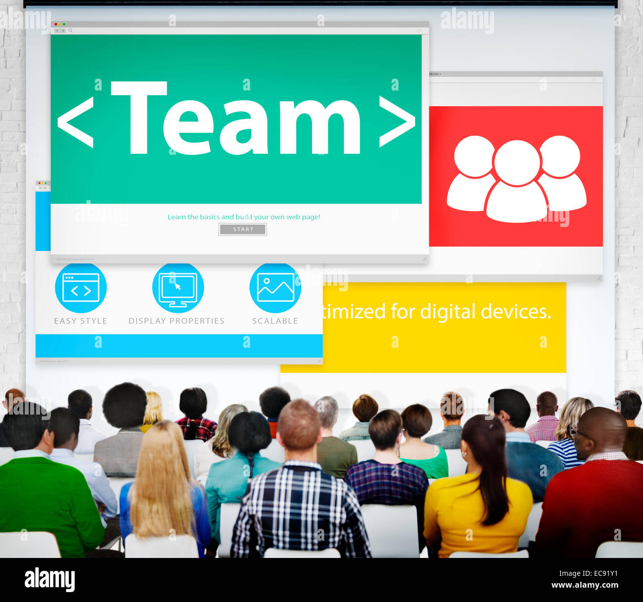 Team building seminar hi-res stock photography and images - Alamy
