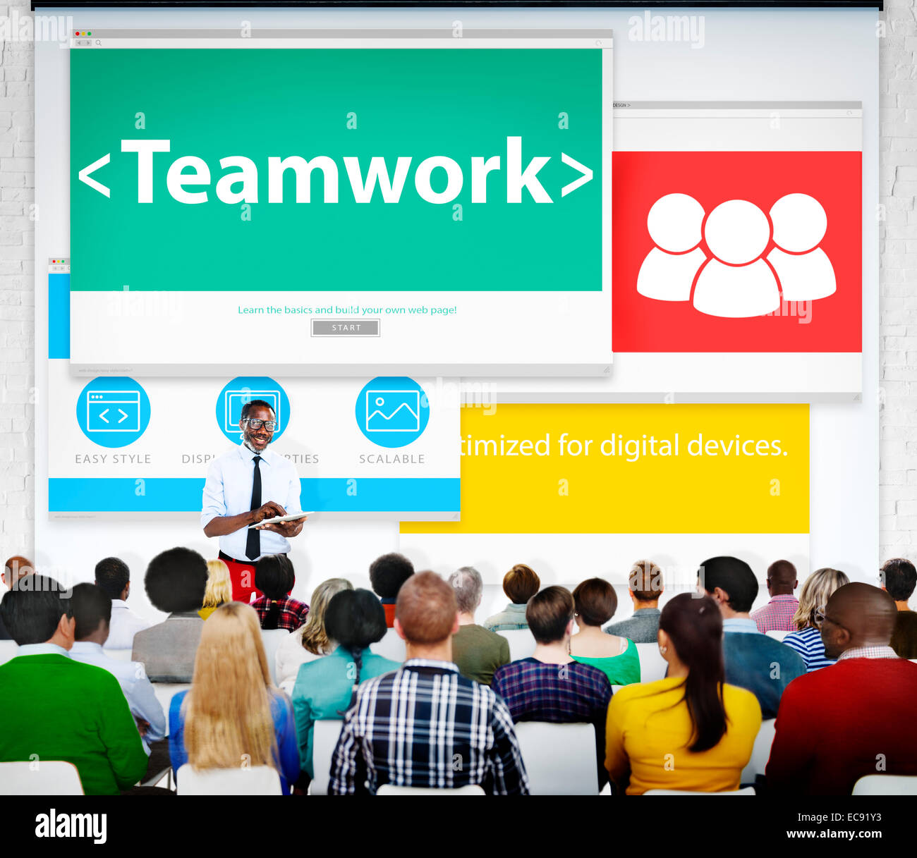 Team building teamwork hi-res stock photography and images - Alamy