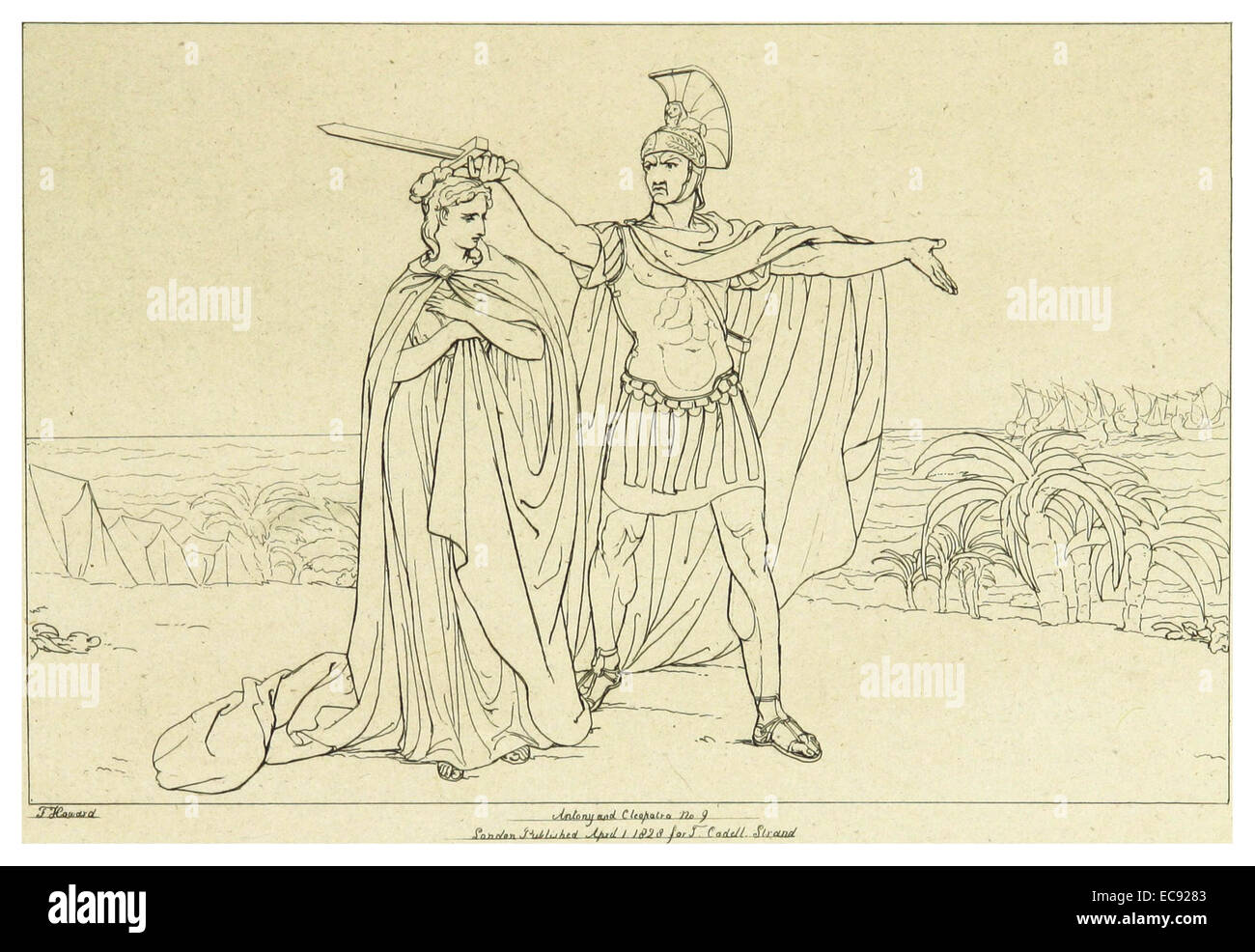 This 19th-century edition of Shakespeare’s *Antony and Cleopatra* (1828 ...