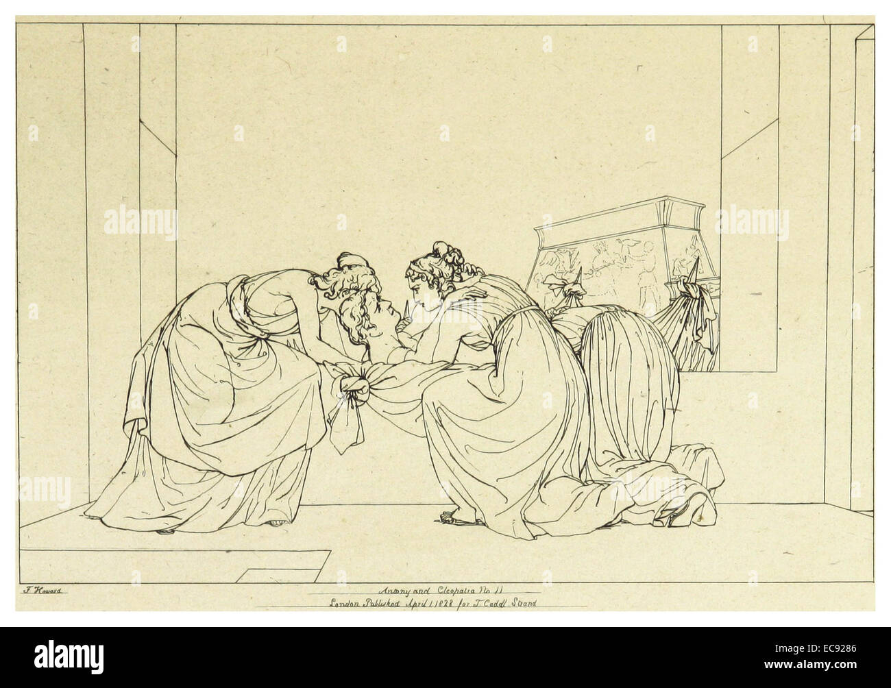 HOWARD(1828-33) Shakspeare, Antony and Cleopatra, vol4, p223 Stock ...