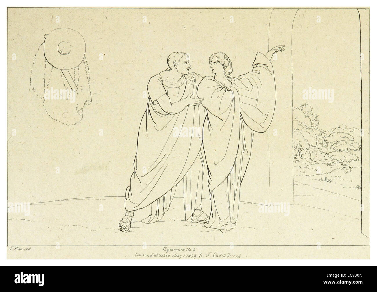 A 1828-33 edition of Howard's work on Shakespeare’s 'Cymbeline', vol. 4 ...