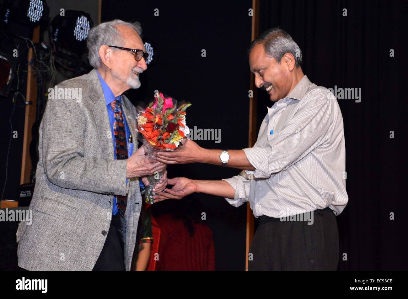 Nobel laureate awardee, Robert Curl during the 7th science conclave at ...