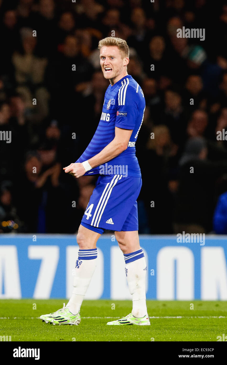 London, UK. 10th Dec, 2014. Andre Schurrle (Chelsea) Football/Soccer ...