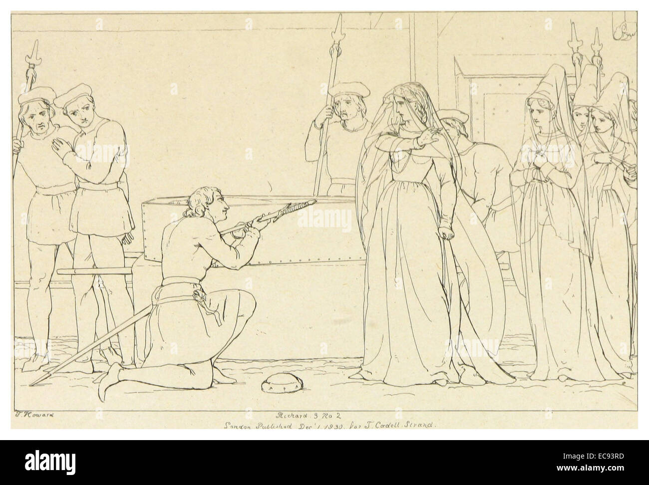 An 1828-33 volume of Shakespeare’s *Richard III*, featuring a detailed ...